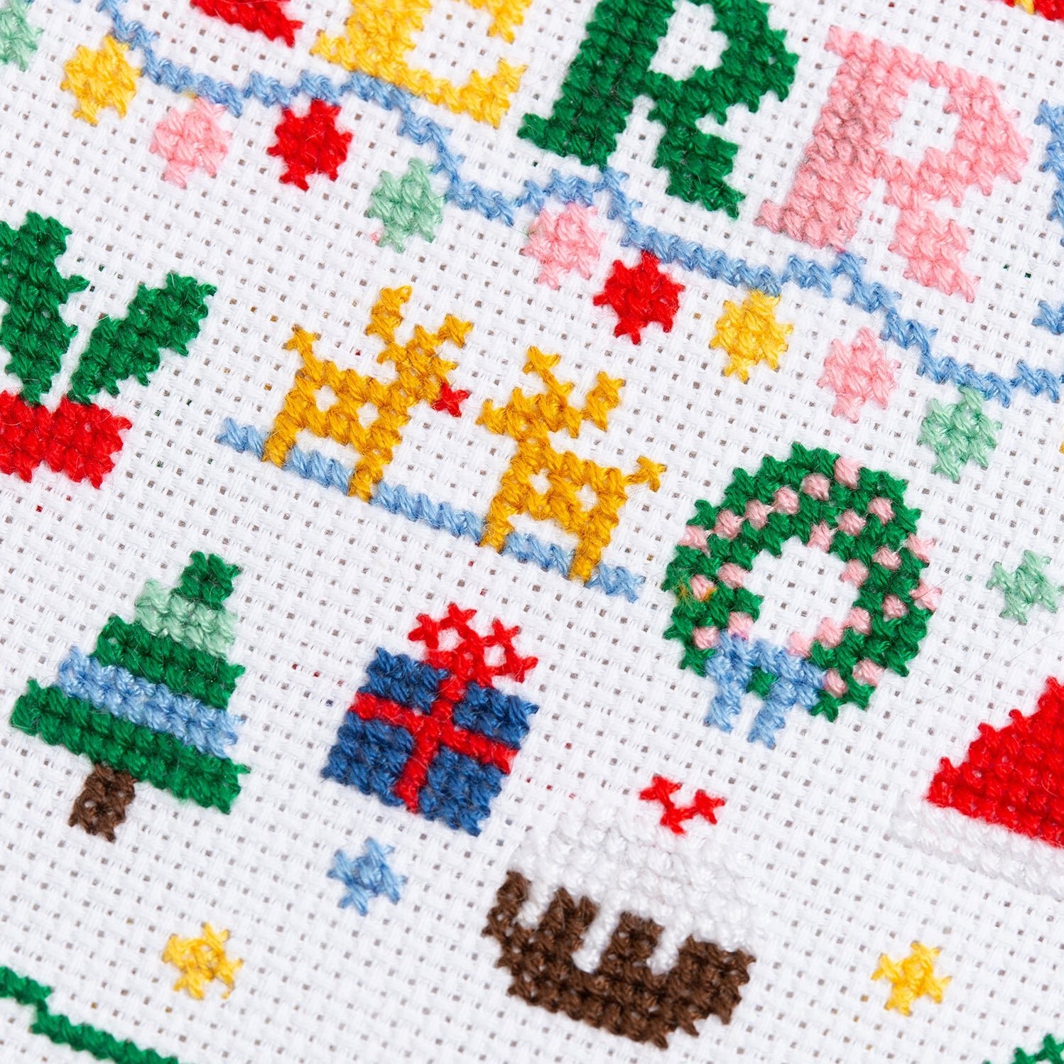Advent Calendar Cross Stitch Kit - 24 Days of Stitching | Wool Couture