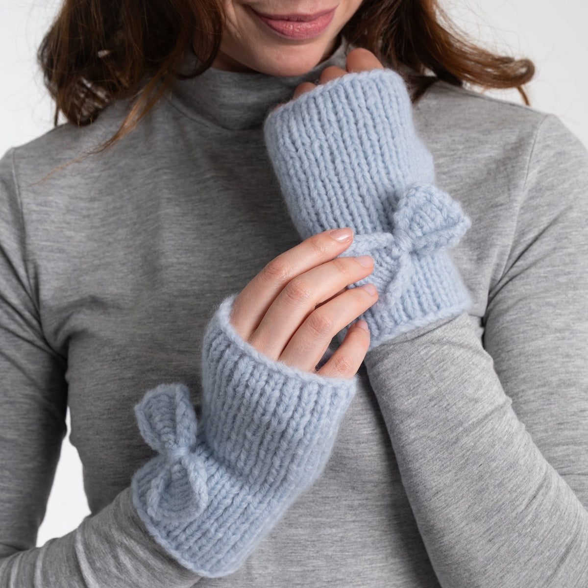 Beginners Mittens Knitting Kit | Wool Couture