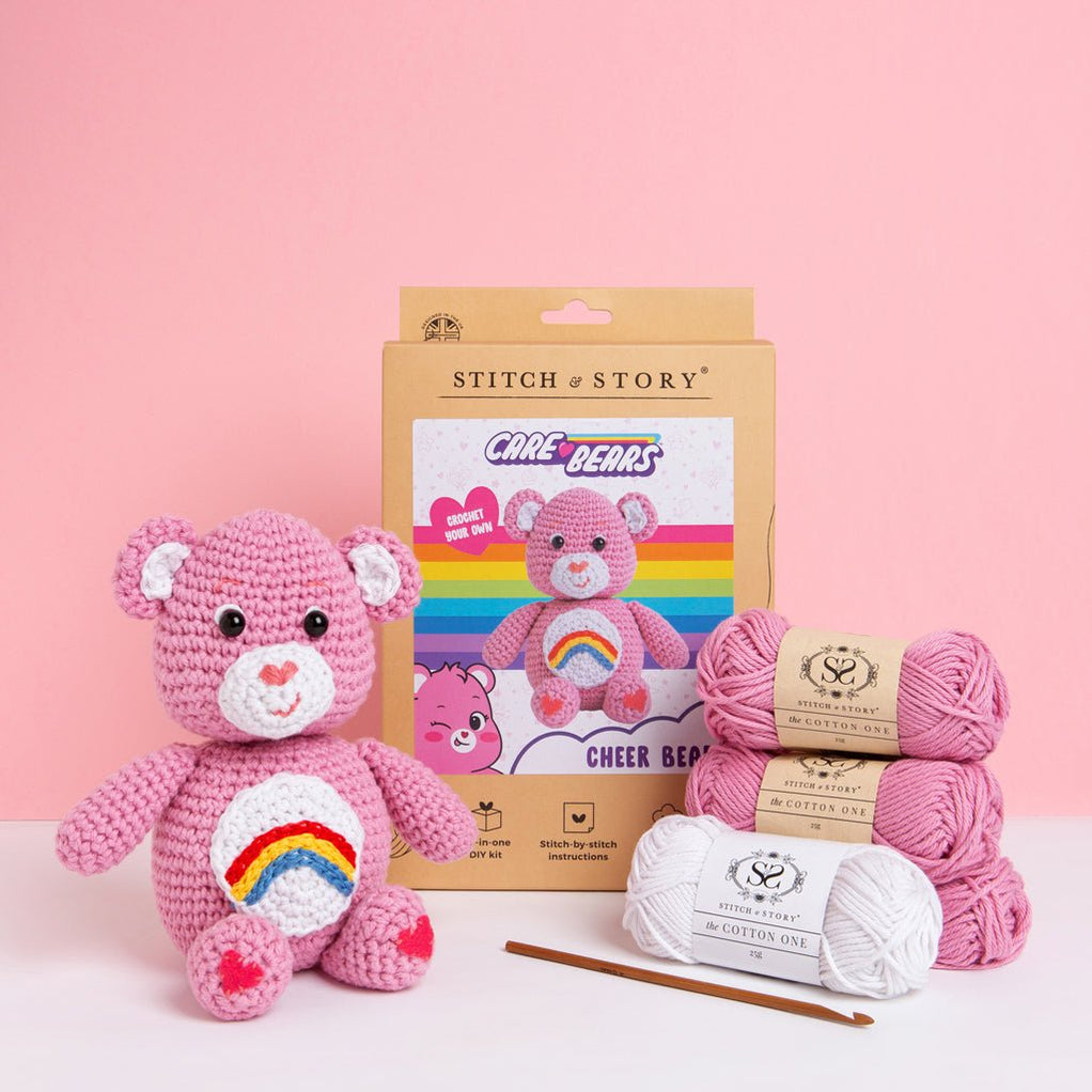 Cheer Bear Crochet Kit Care Bear | Wool Couture