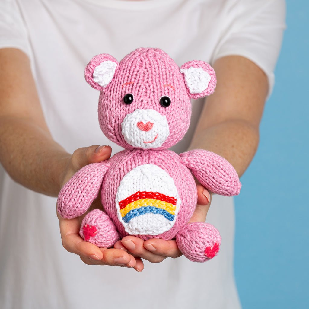 Cheer Bear Knitting Kit Care Bear | Wool Couture