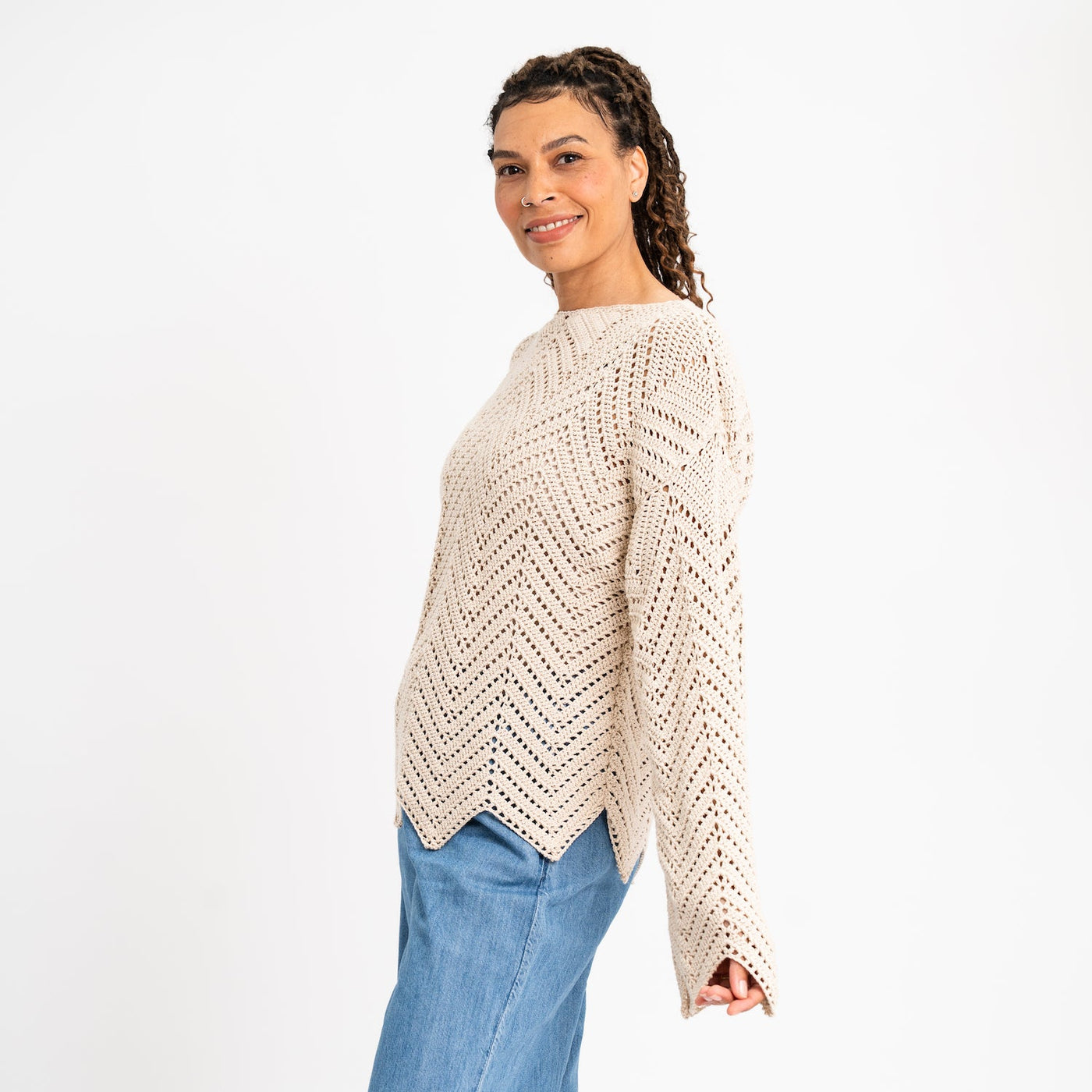 Chevron Jumper Crochet Kit | Wool Couture