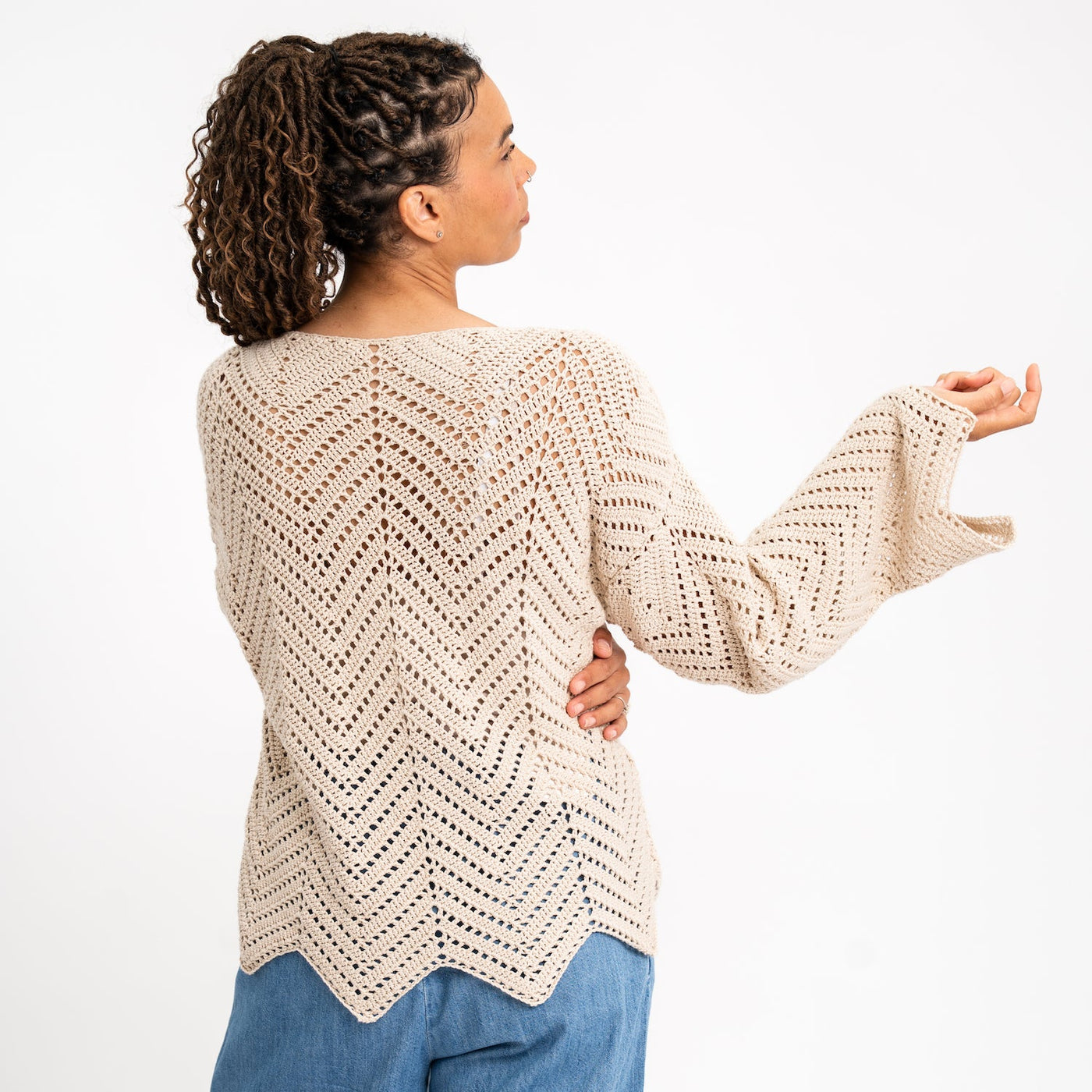 Chevron Jumper Crochet Kit | Wool Couture