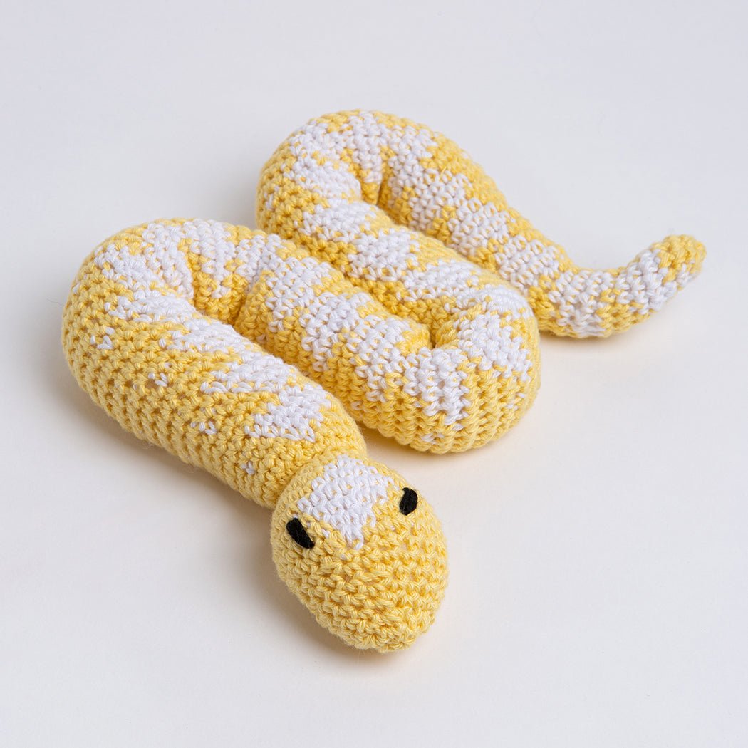 Cyril The Snake - Cotton Crochet Kit | Wool Couture