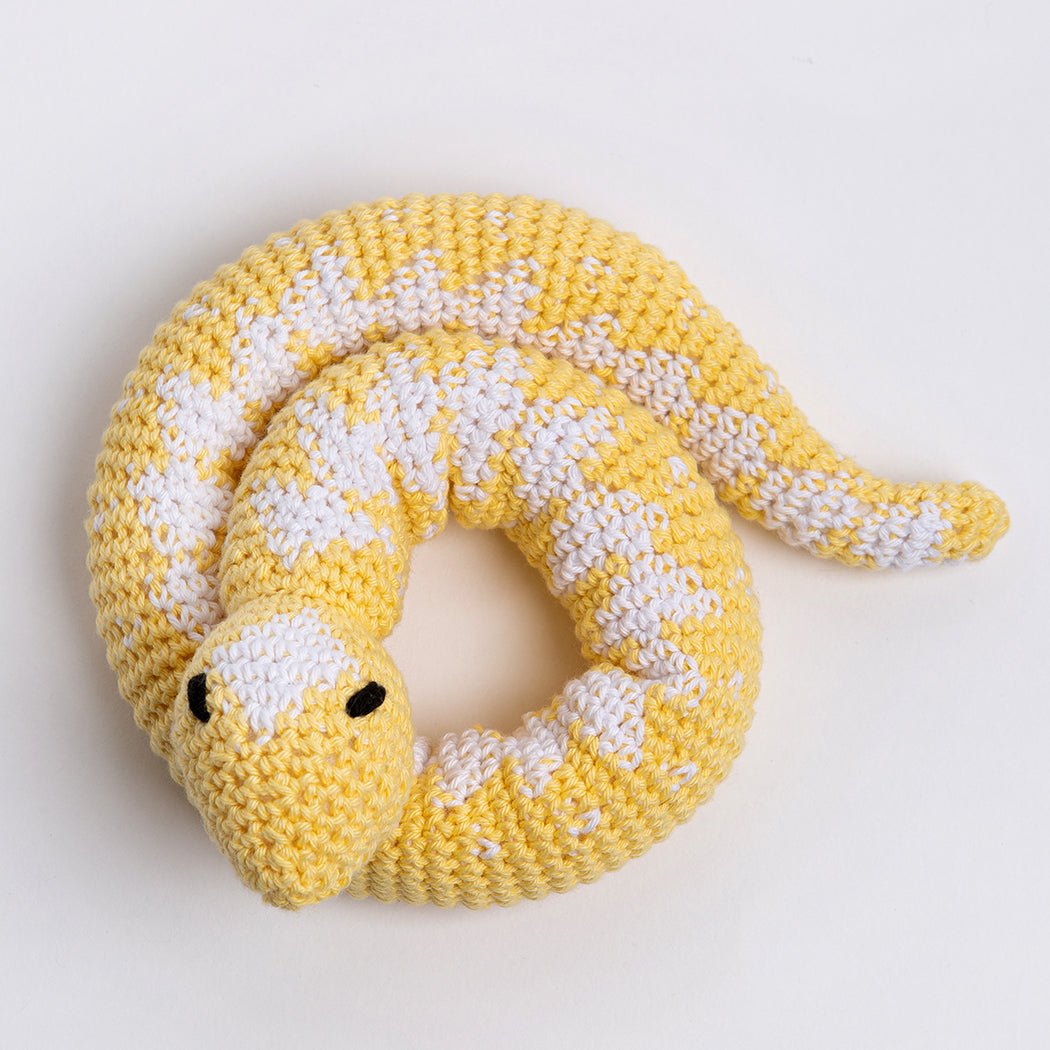 Cyril The Snake - Cotton Crochet Kit | Wool Couture
