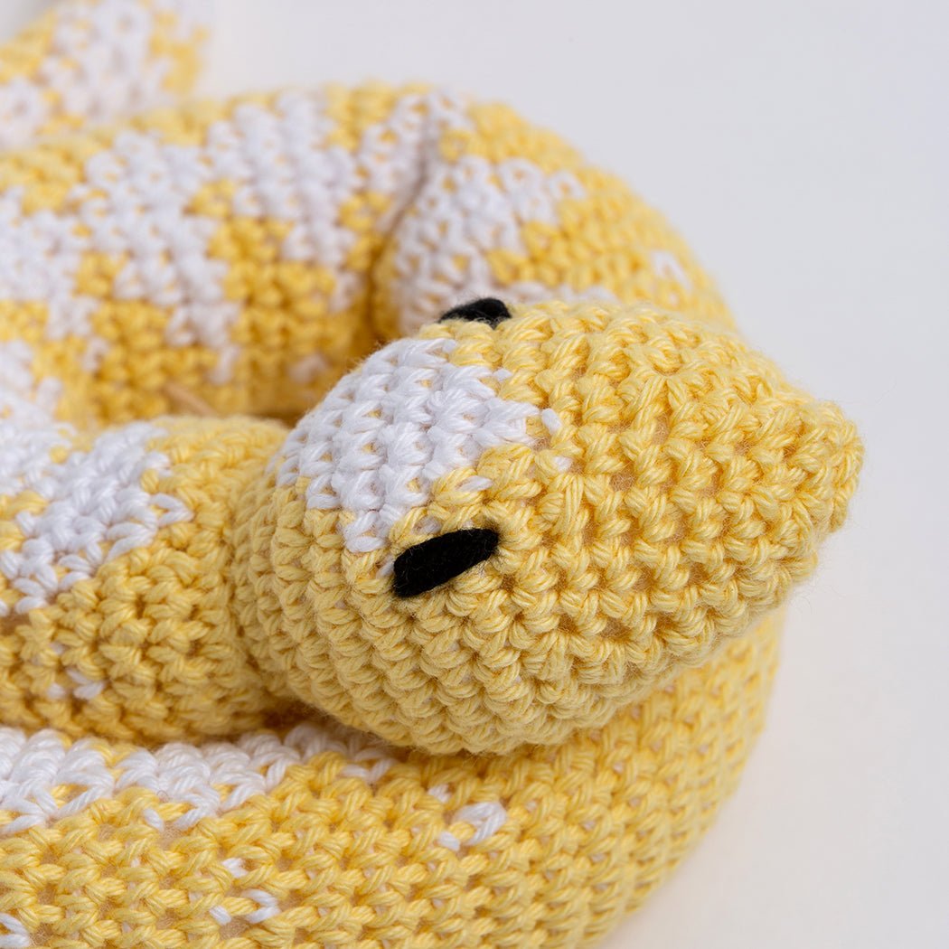 Cyril The Snake - Cotton Crochet Kit | Wool Couture