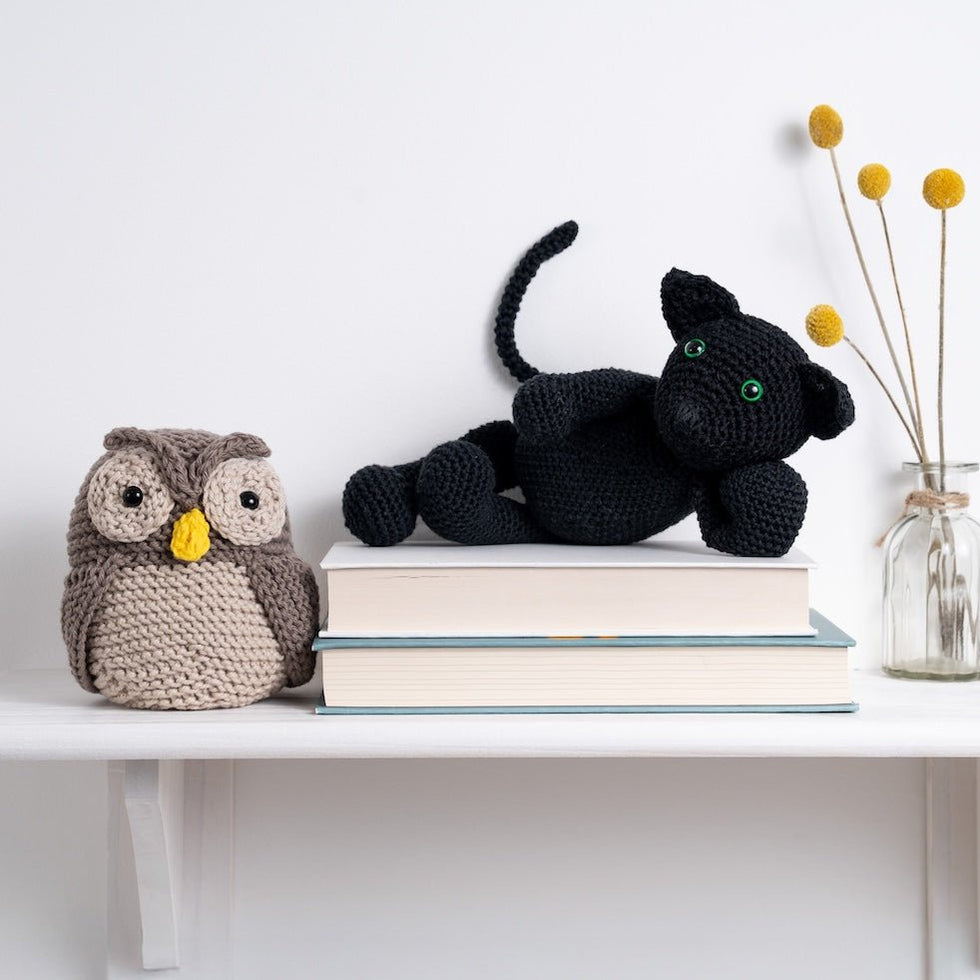 Minerva Owl Knitting Kit | Wool Couture