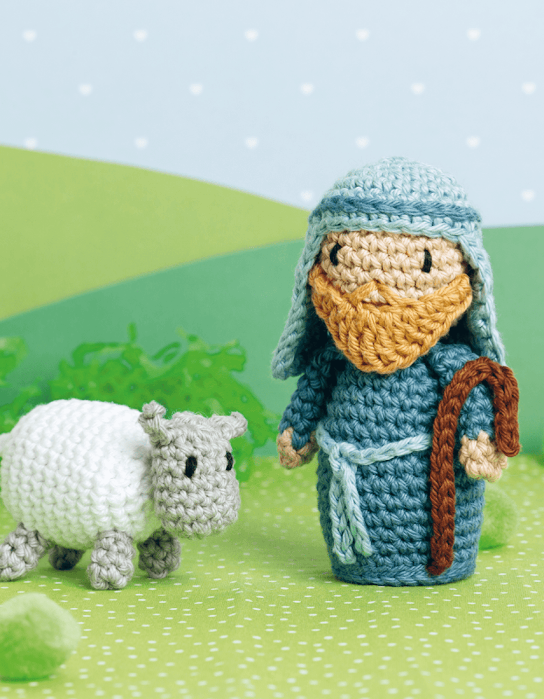 Mini Amigurumi Nativity by Sarah-Jane Hicks | Wool Couture