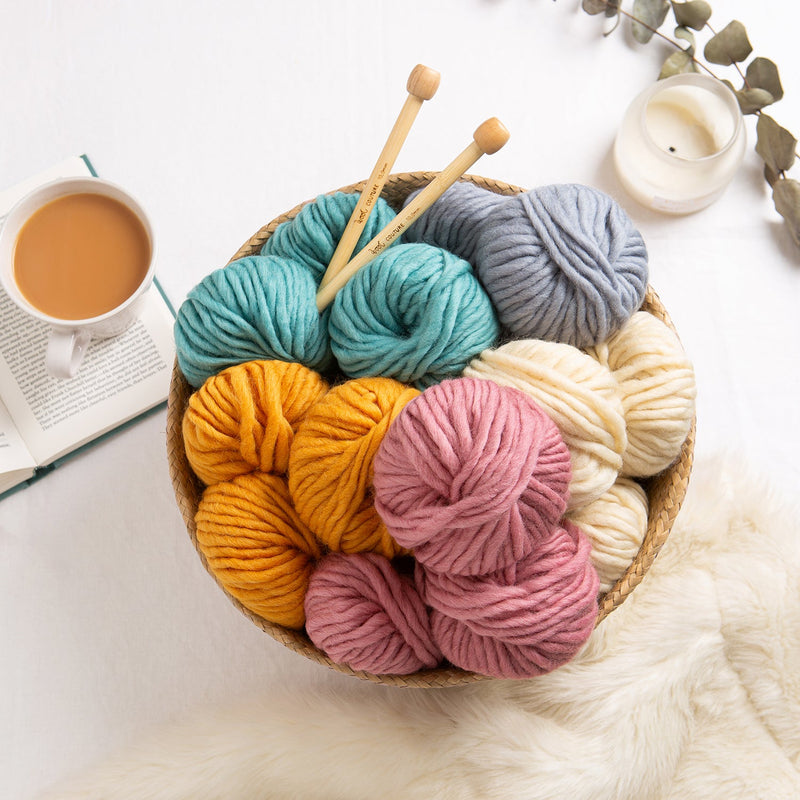 Super Chunky Yarn | Merino & Virgin Wool Blend | Wool Couture