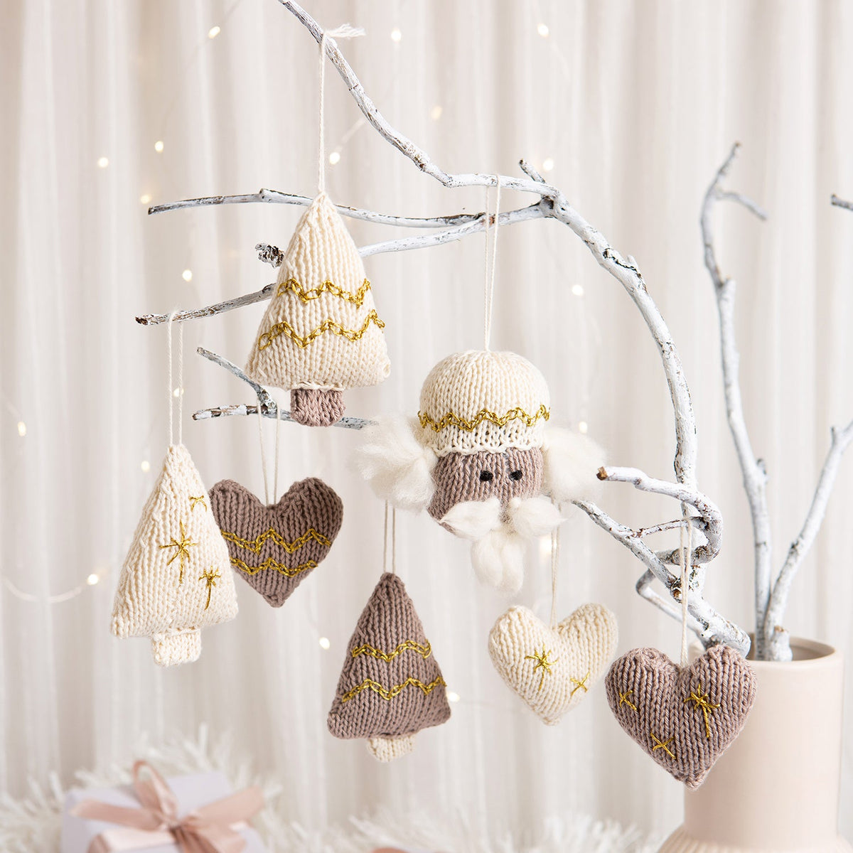 Nutcracker Baubles Set Knitting Kit | Wool Couture