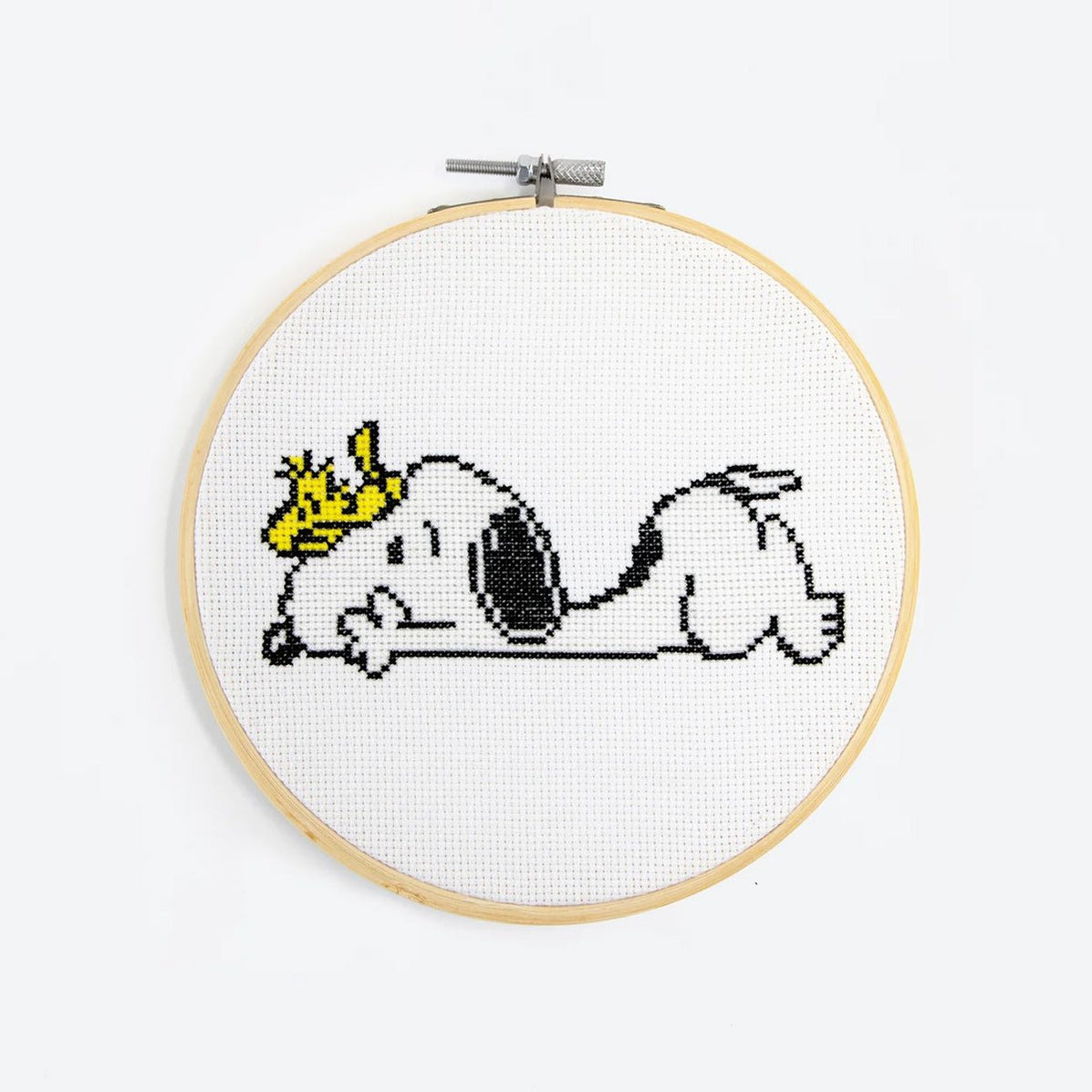 Snoopy Giggle Cross Stitch Kit | Wool Couture