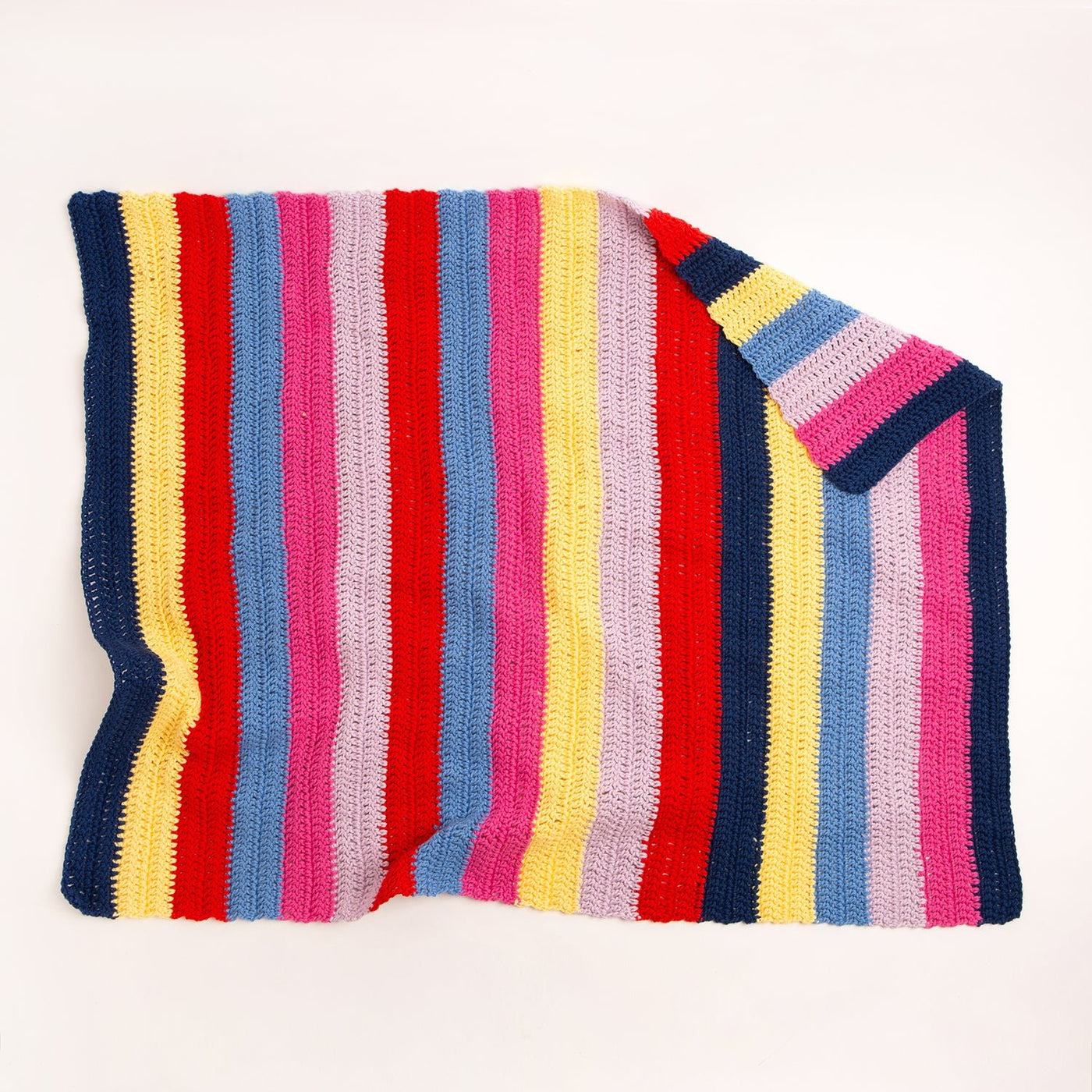 Shhh Baby Blanket Bright Crochet Kit | Wool Couture