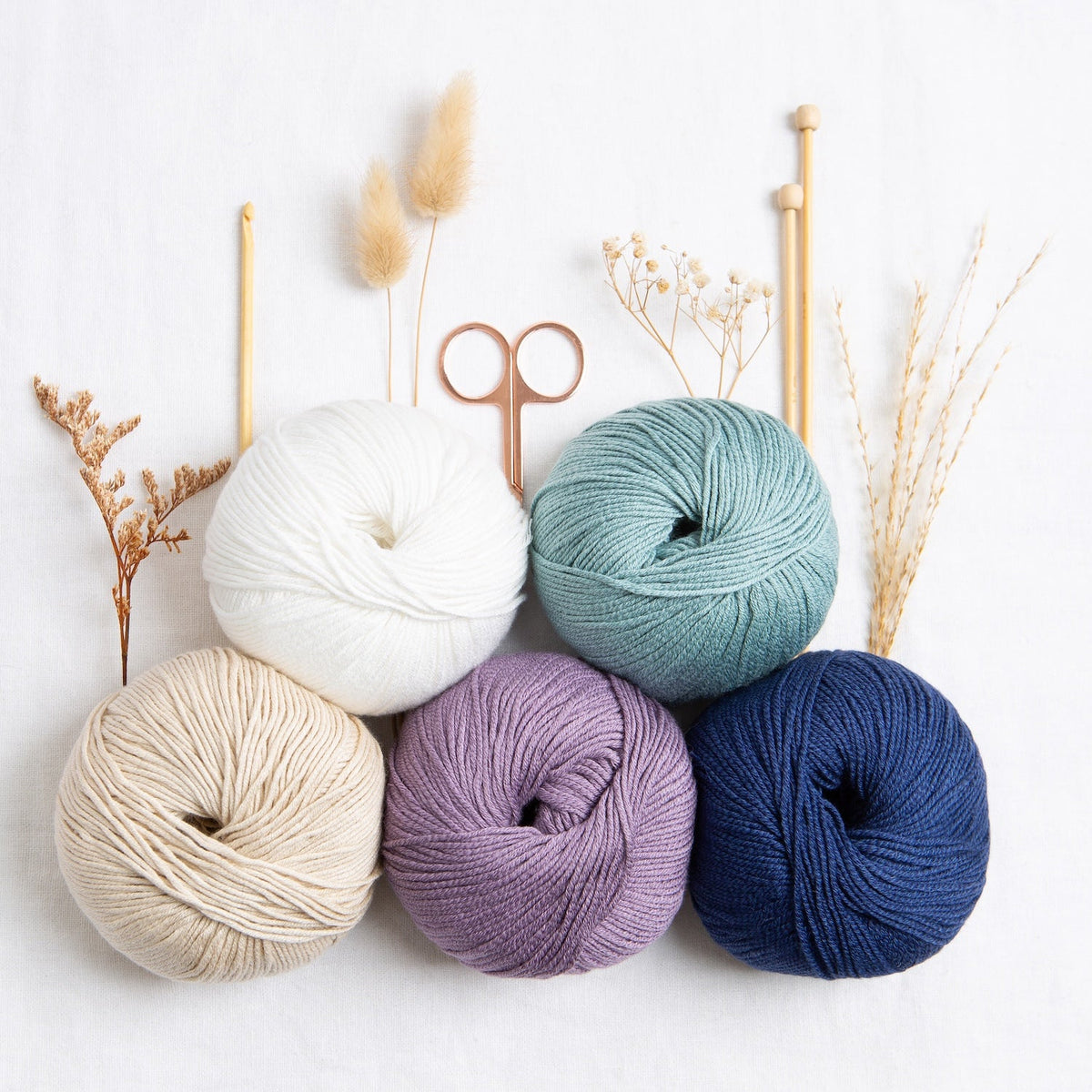 Soybean Cotton Yarn - 3 Balls | Wool Couture