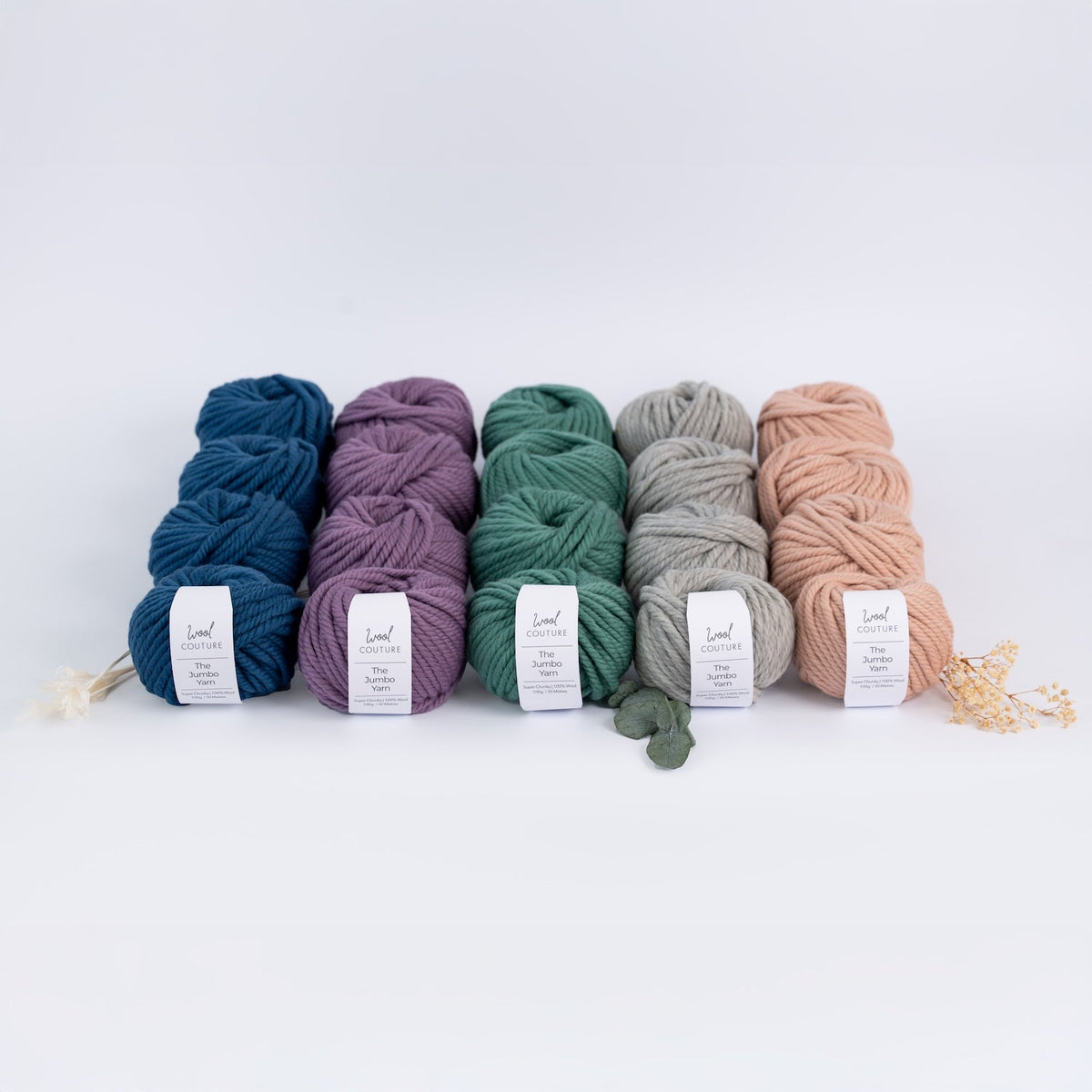The Jumbo Yarn Bundle - 20 Balls 25% DISCOUNT | Wool Couture