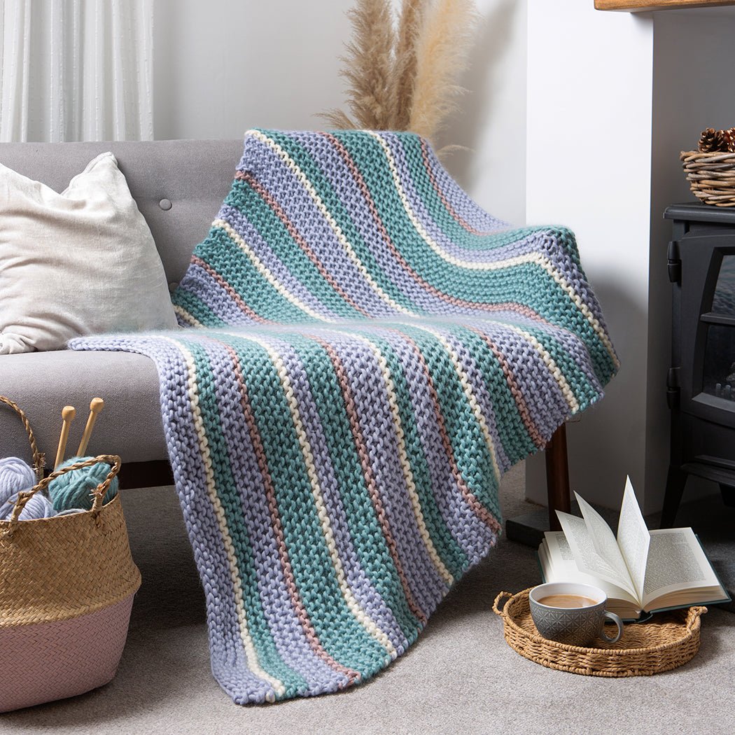 Avebury Blanket Knitting Kit | Wool Couture