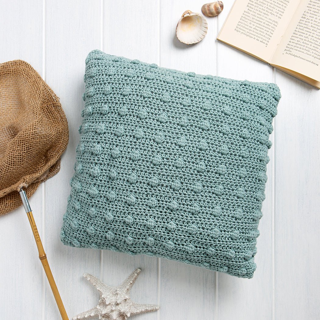 Bobble Cushion Crochet Kit– Wool Couture