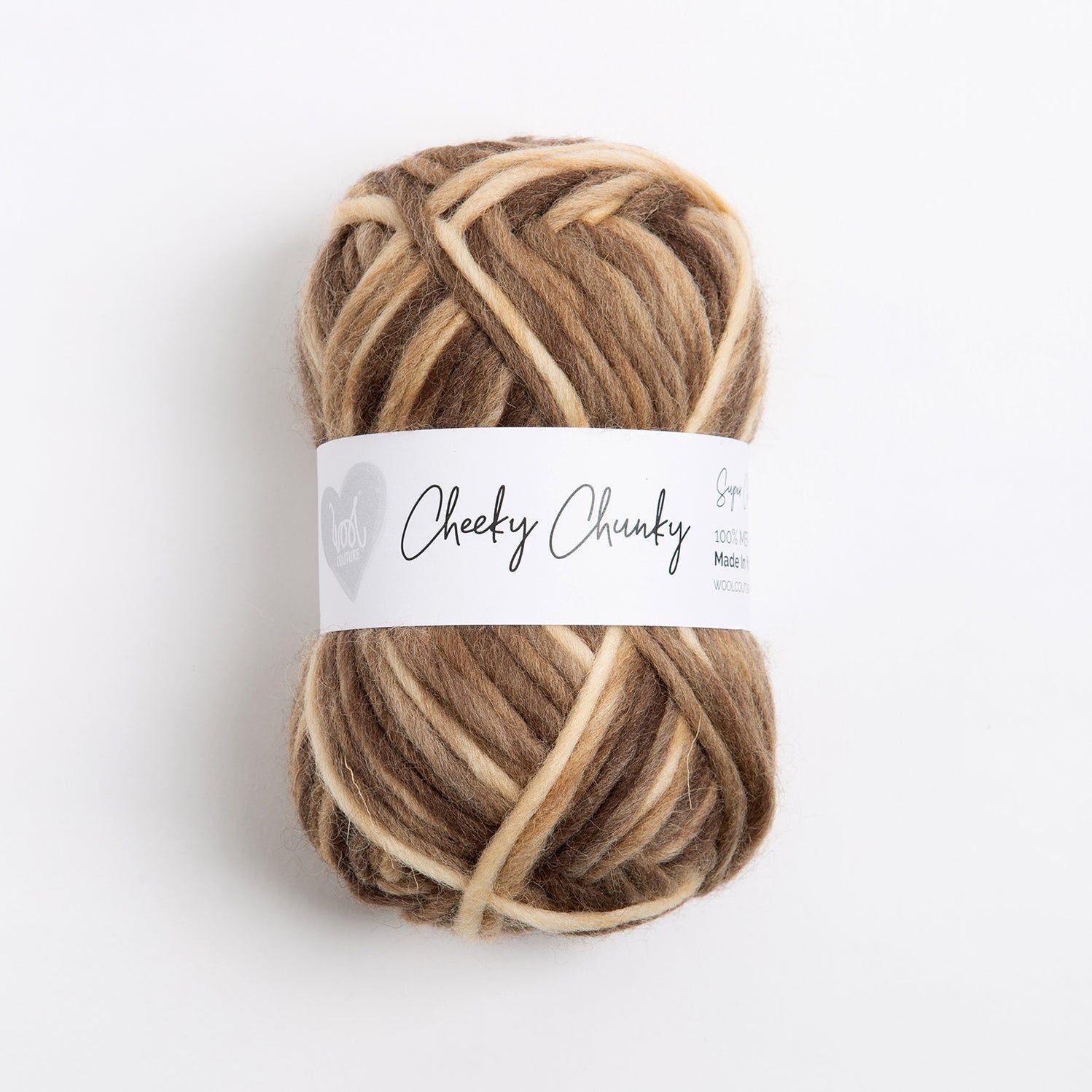 Cheeky Chunky Twist Yarn 100g Ball | Wool Couture