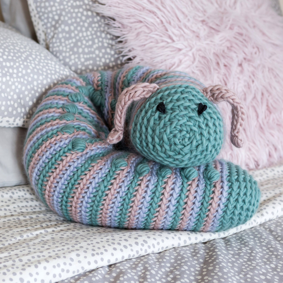 Colin the Giant Caterpillar Crochet Kit | Wool Couture