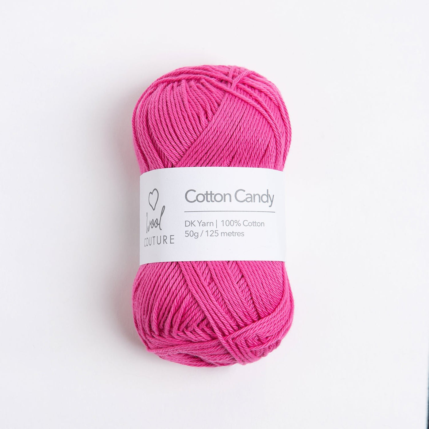 Cotton Candy Yarn 50g Ball | 100 % Cotton DK Yarn– Wool Couture