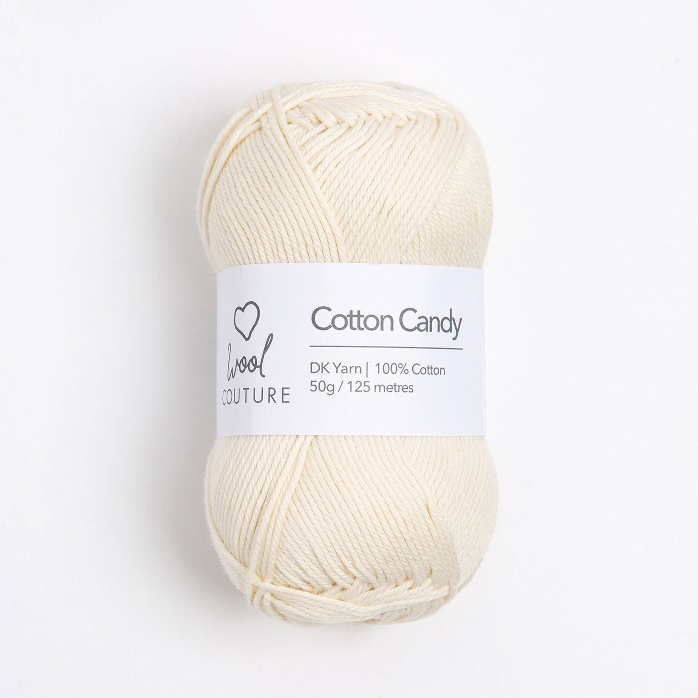 Cotton Candy Yarn 50g Ball | 100 % Cotton DK Yarn– Wool Couture