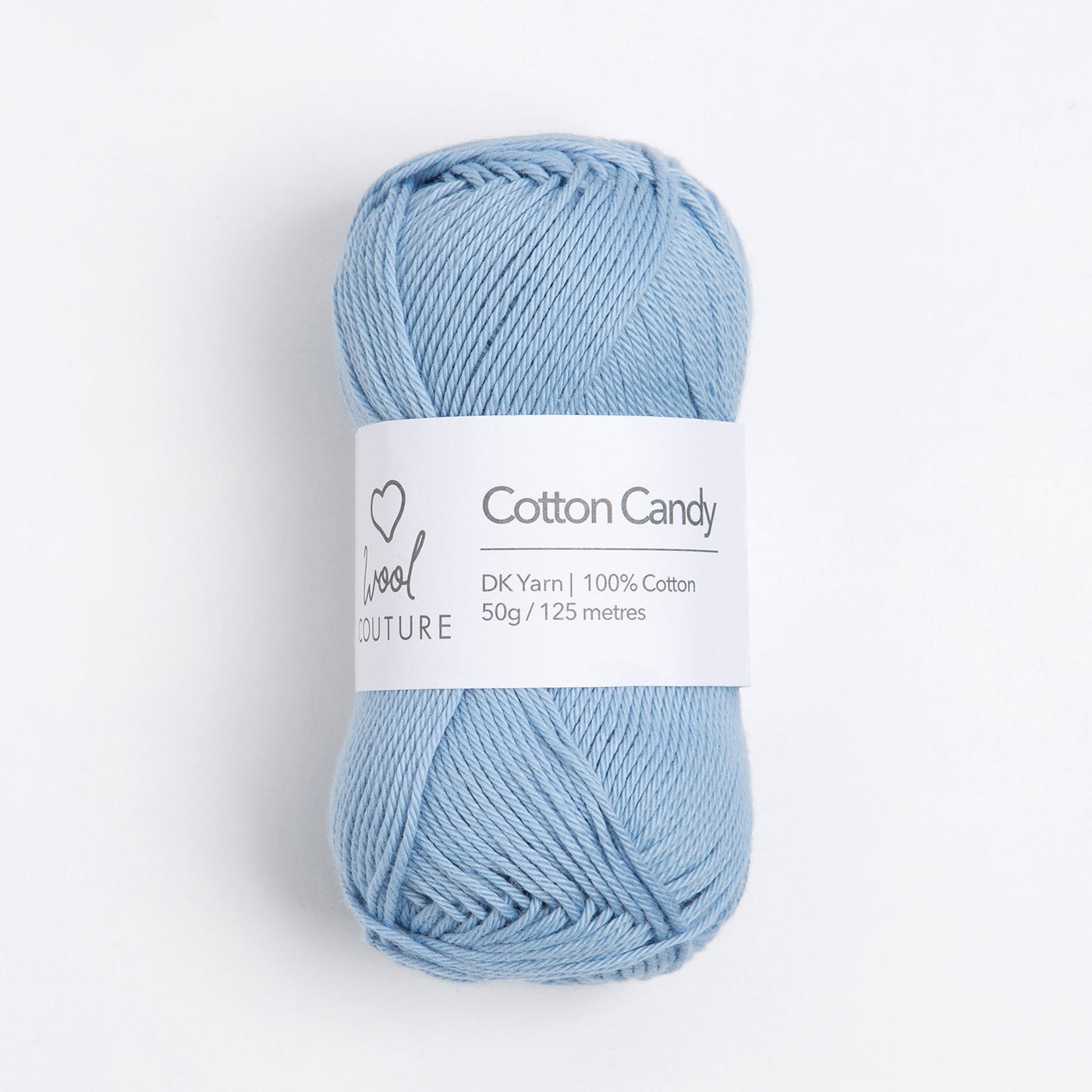 Cotton Candy Yarn 50g Ball | 100 % Cotton DK Yarn– Wool Couture