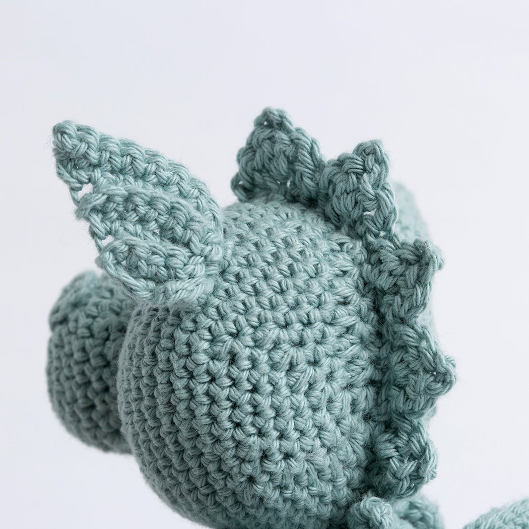 Dom The Dragon Crochet Kit - Cotton Collection– Wool Couture