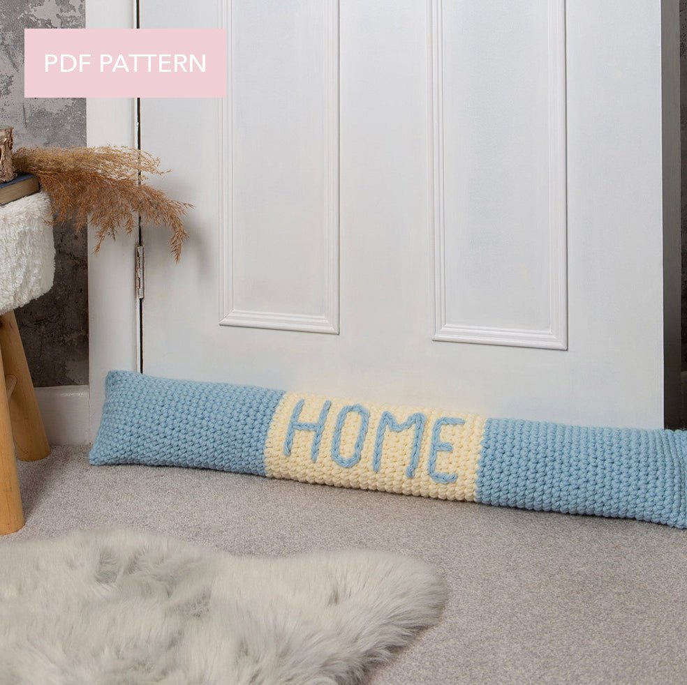 Draught Excluder Crochet PDF Pattern– Wool Couture