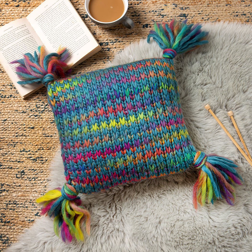 Ellie Cushion Knitting Kit | Wool Couture