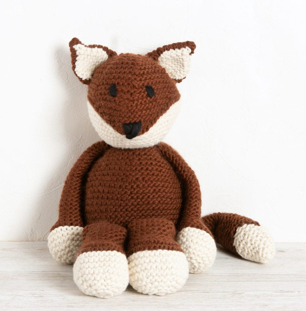 Giant Frederick the Fox Knitting Kit | Wool Couture