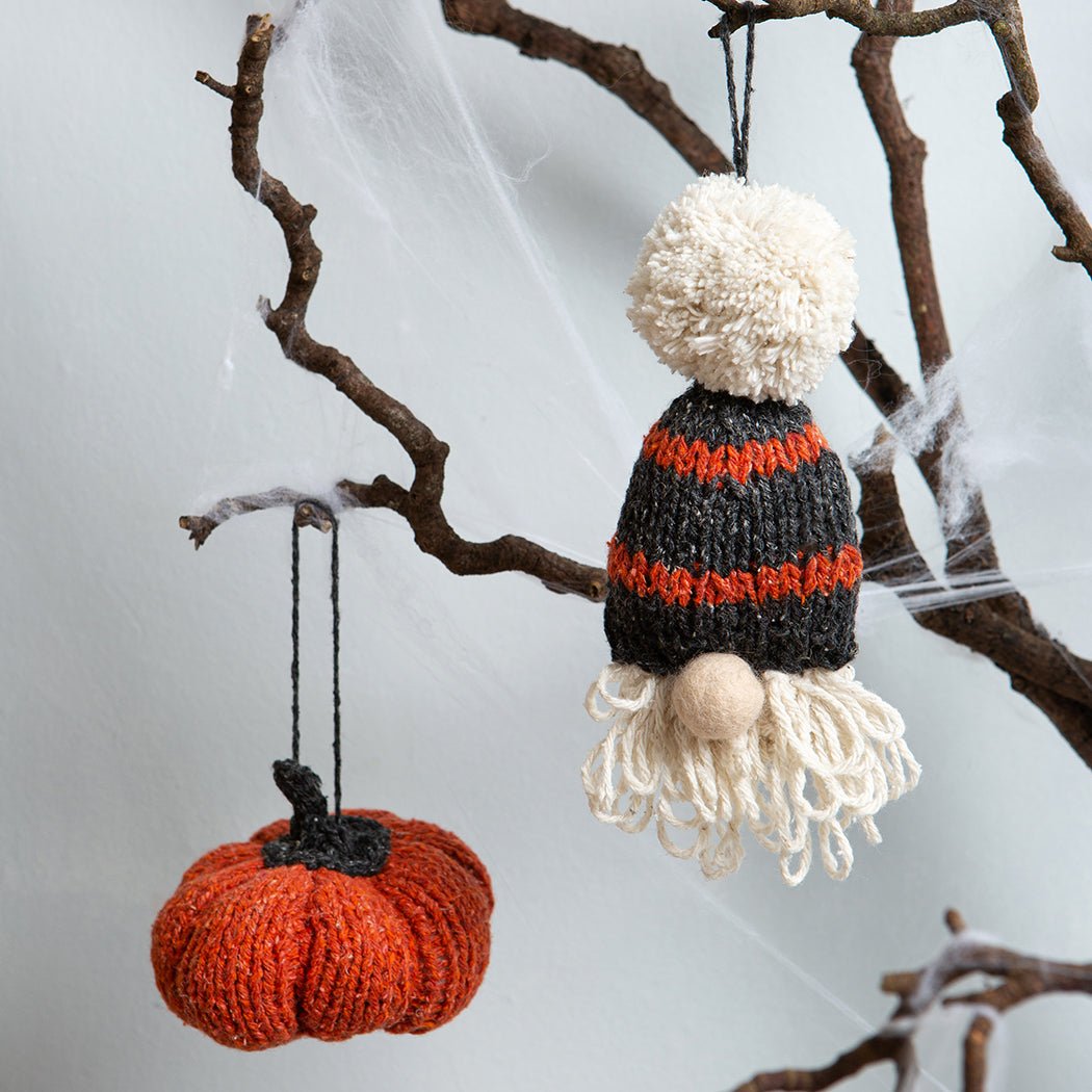 Halloween Decorations Garland & Baubles Knitting Kit | Wool Couture