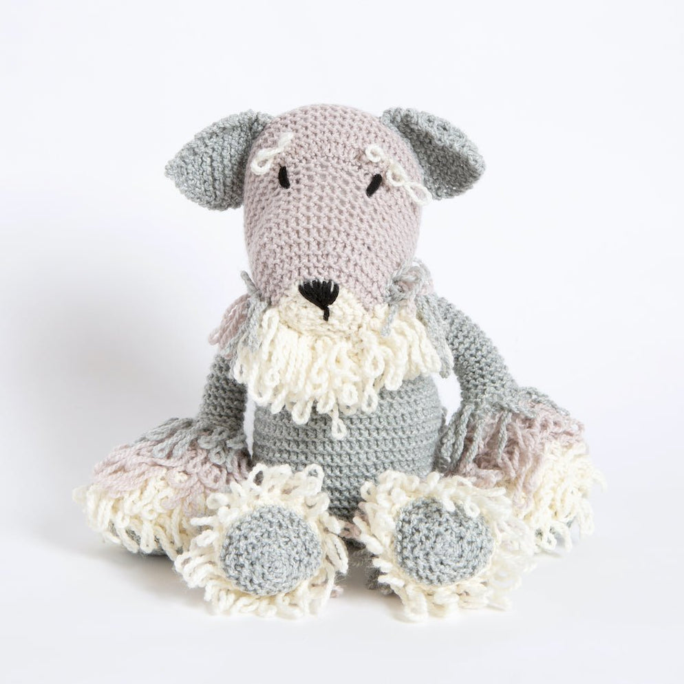 Henry Schnauzer Dog Knitting Kit | Wool Couture