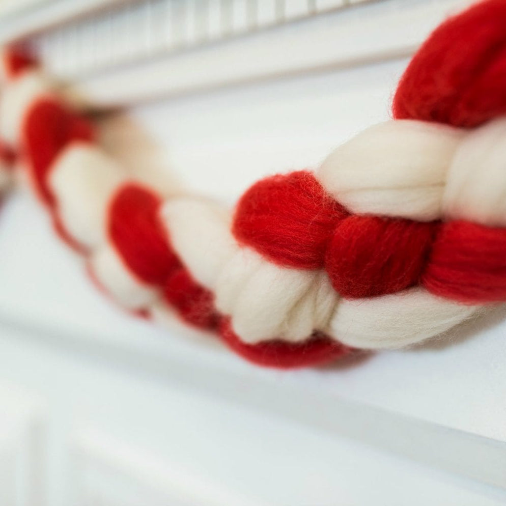 Jolly Festive Braided Garland Kit | Wool Couture