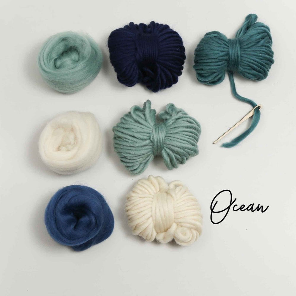 Large Rectangular Weaving Loom Kit | Wool Couture