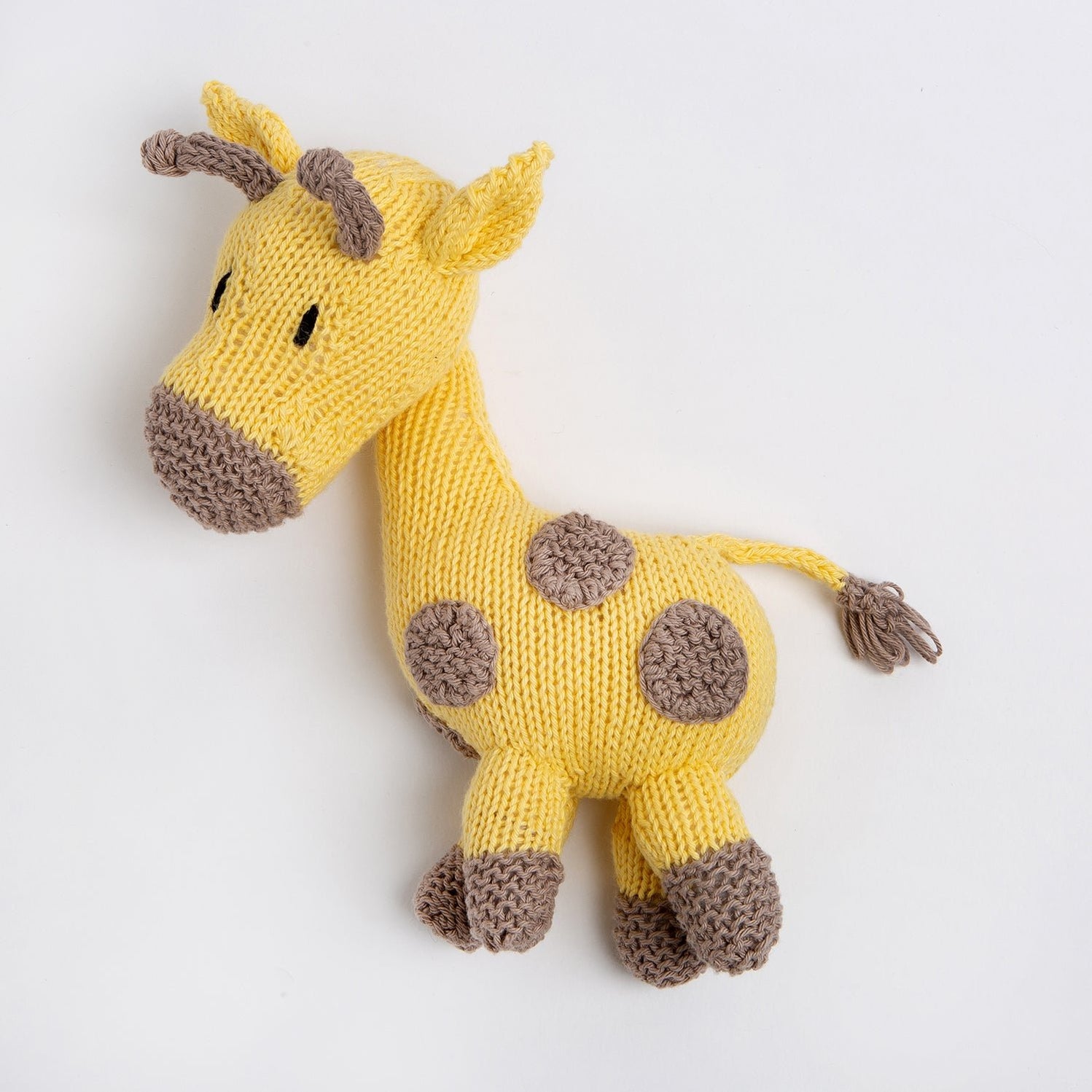 Lottie The Giraffe - Cotton Knitting Kit | Wool Couture