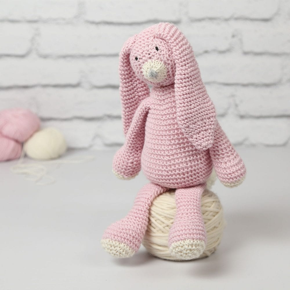 Mabel Bunny Knitting Kit | Wool Couture