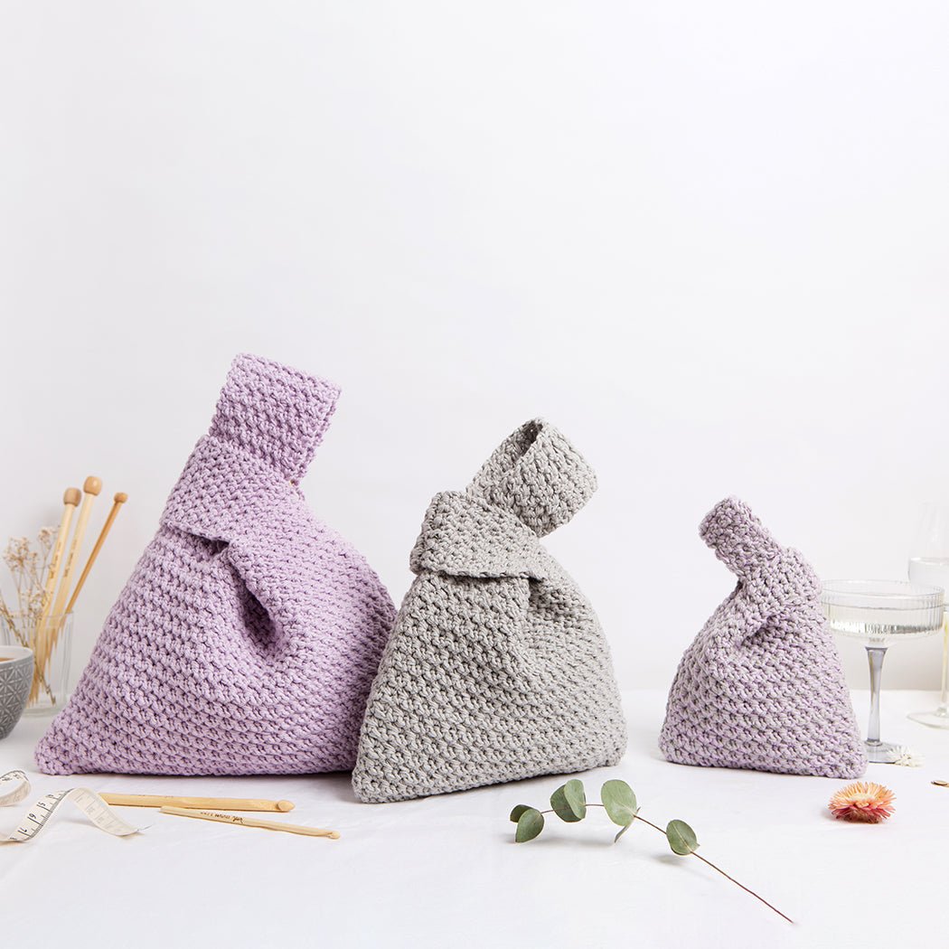 Mini Knot Bag Crochet Kit | Wool Couture