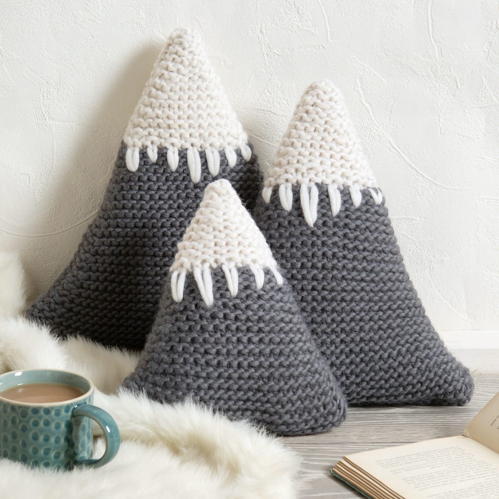 Mountain Top Cushion Knitting Kit | Wool Couture