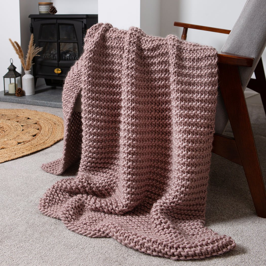 Blankets Knitting Kits– Wool Couture