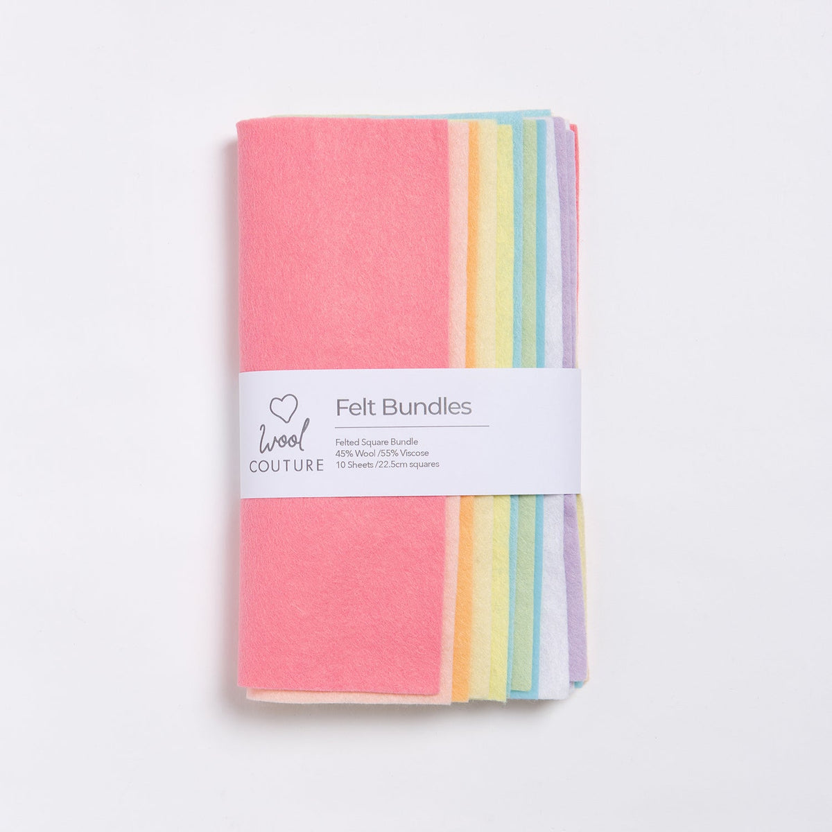 Pastel Felt Bundle | Wool Couture