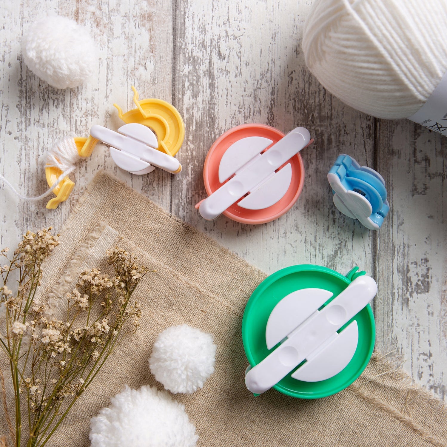 Pom Pom Makers - 4 Pack | Wool Couture