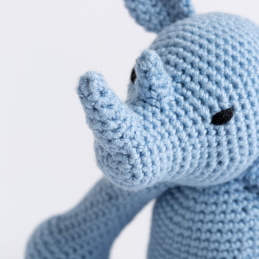 Rachel The Rhino - Cotton Crochet Kit | Wool Couture