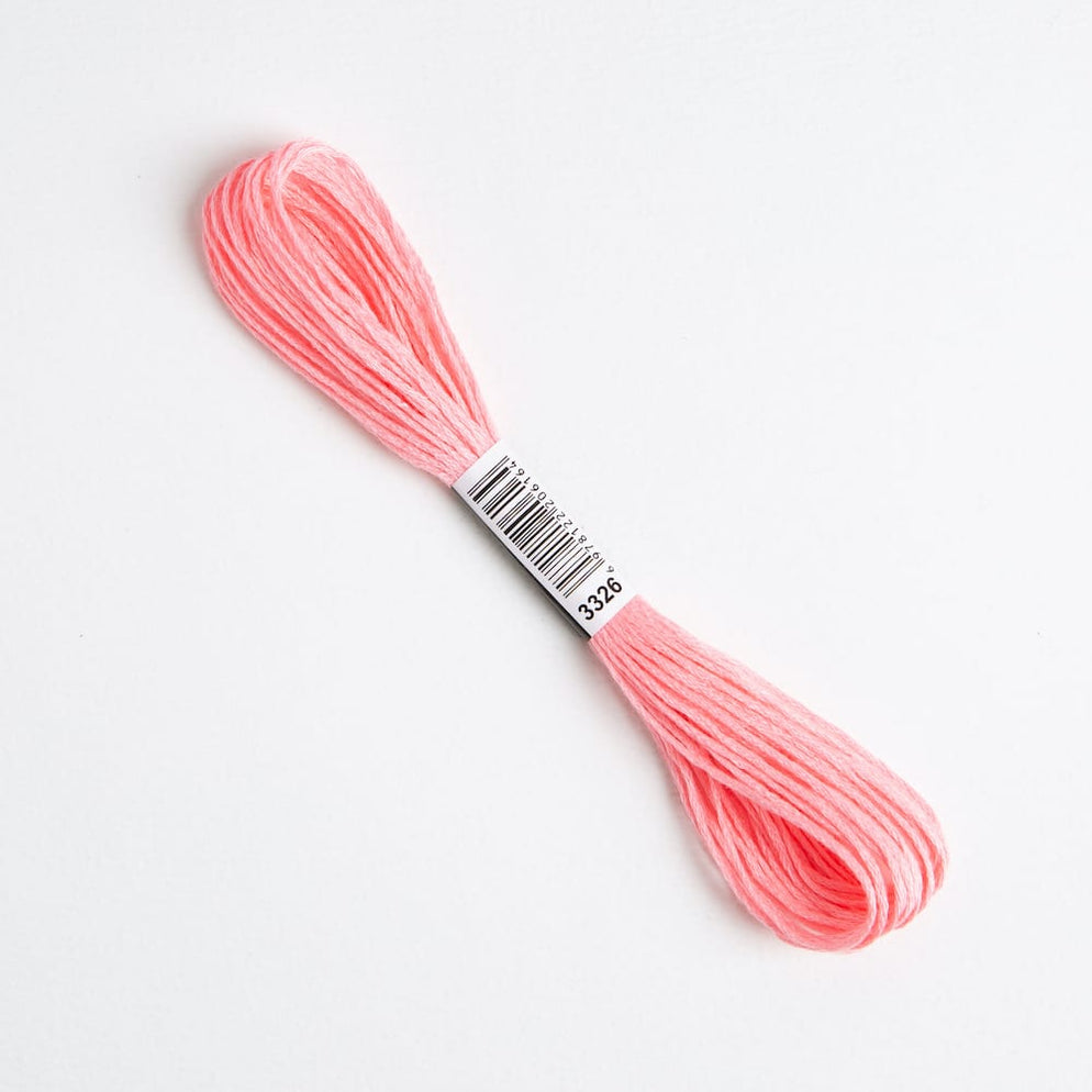 Shell Pink Embroidery Thread Floss 3326 | Wool Couture