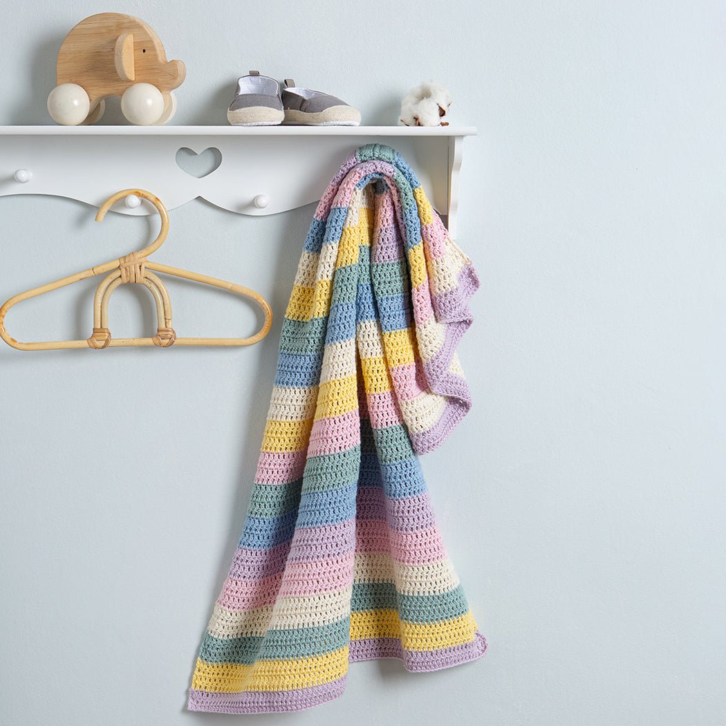 Shhh Baby Blanket Crochet Kit | Wool Couture