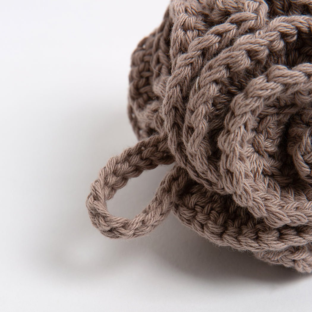 Shower Pouf Crochet Kit | Wool Couture