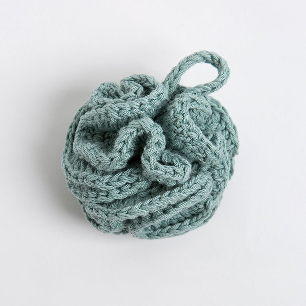 Shower Pouf Crochet Kit | Wool Couture