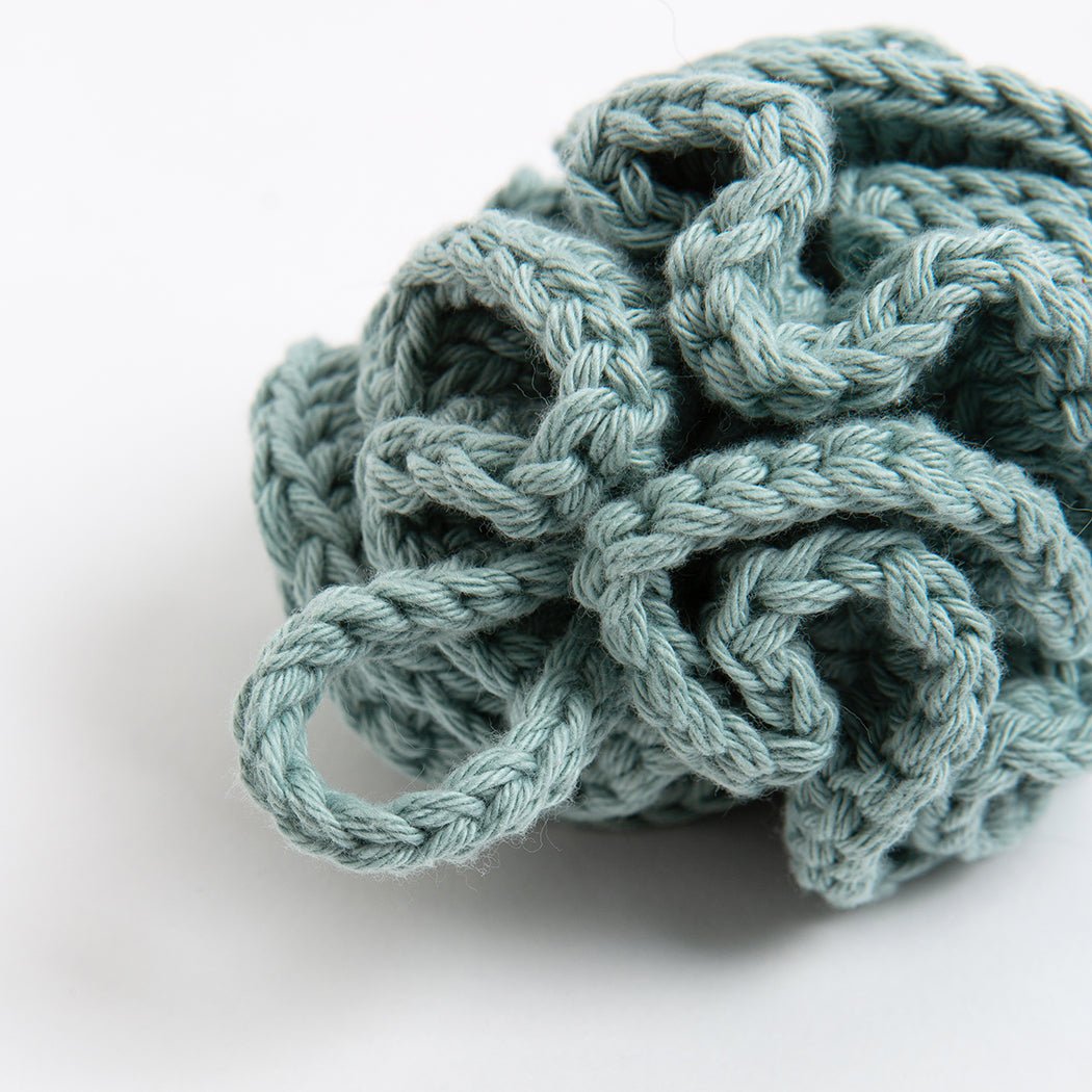 Shower Pouf Crochet Kit | Wool Couture