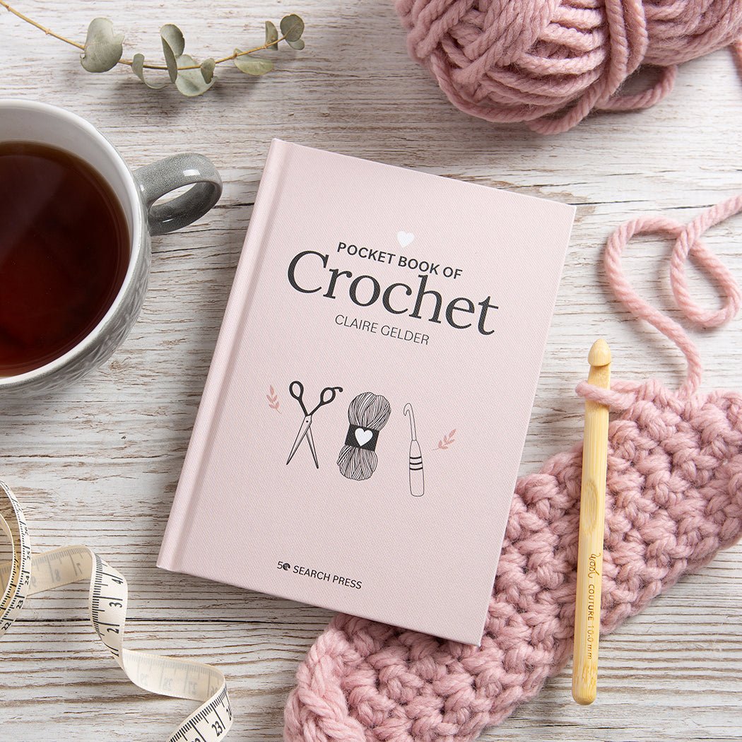 Slippers Crochet Kit + Pocket Book Of Crochet | Wool Couture