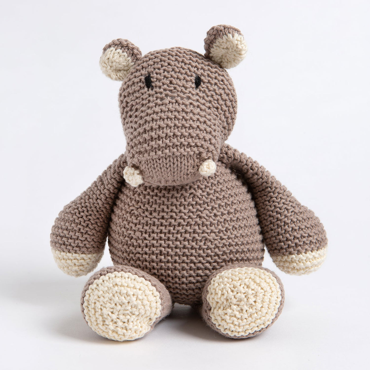 Sophia The Hippo - Cotton Knitting Kit– Wool Couture