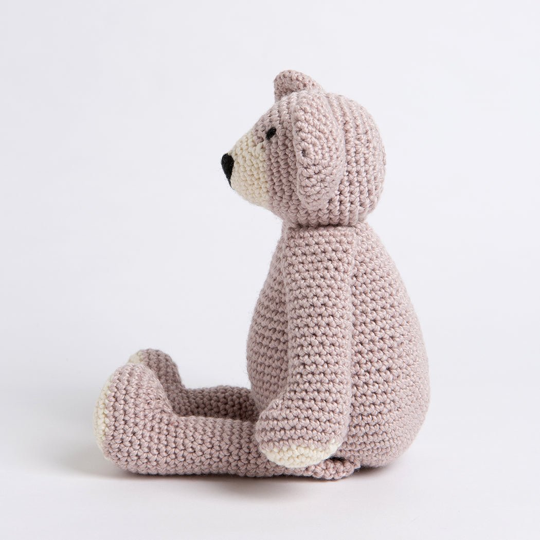 Teddy Bear Crochet Kit + Crochet Pocket Book - Gold Level– Wool Couture