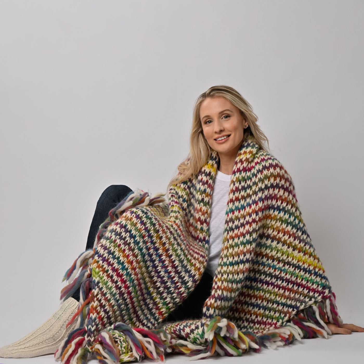 Wrap Knitting Kit - Ellie | Wool Couture